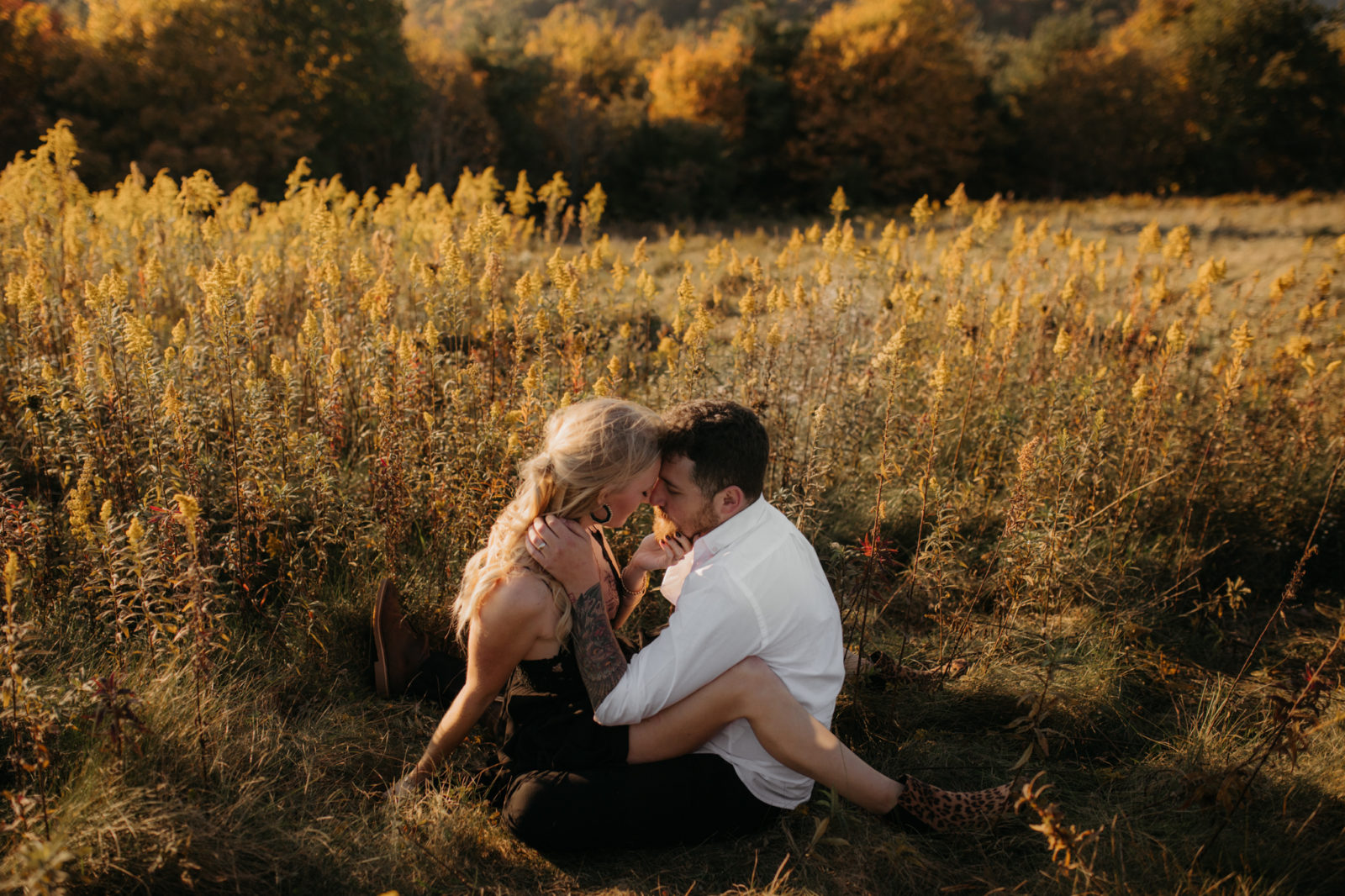 Max Patch Sunset Elopement // North Carolina Elopement Photographer ...