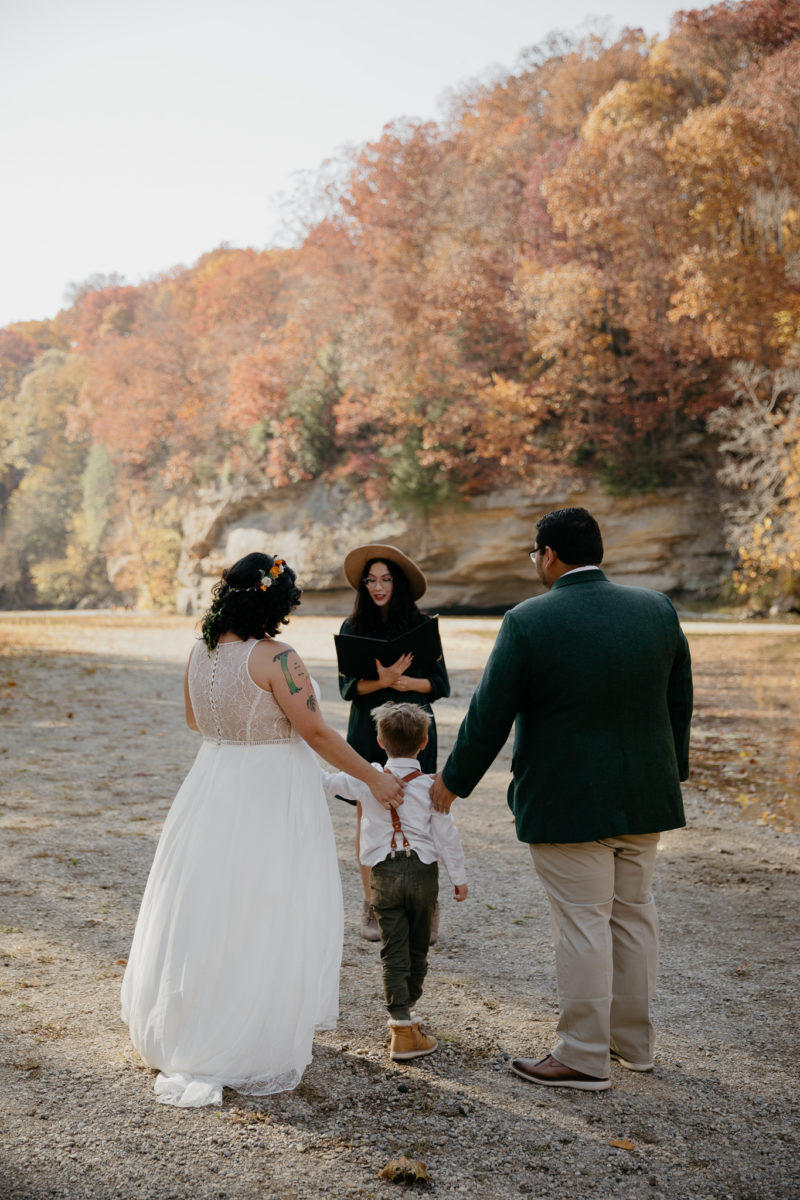 Autumn Turkey Run Elopement - sparrowsongcollective.com