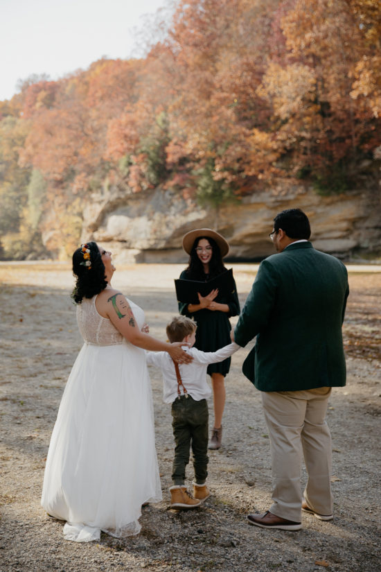 Autumn Turkey Run Elopement - sparrowsongcollective.com